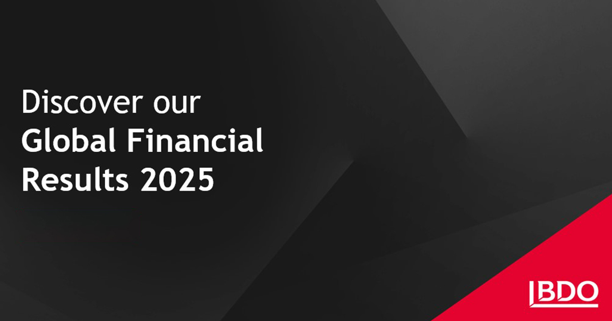 BDO reports growth in global annual revenues - BDO